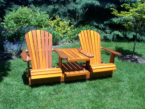 Double Adirondack Chair Plans