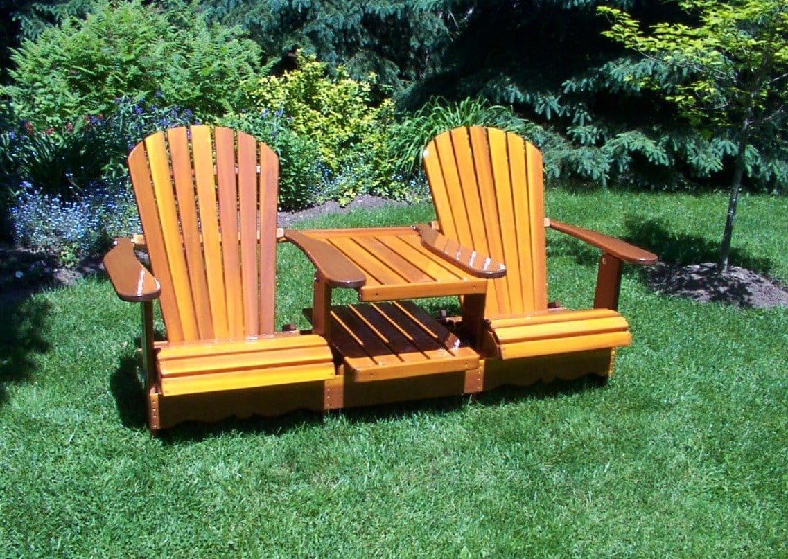 Wooden Double Royal Adirondack Chair | The Best Adirondack Chair Company