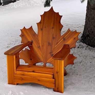 Wooden Folding Maple Leaf Chair (Large) | The Best Adirondack Chair Company