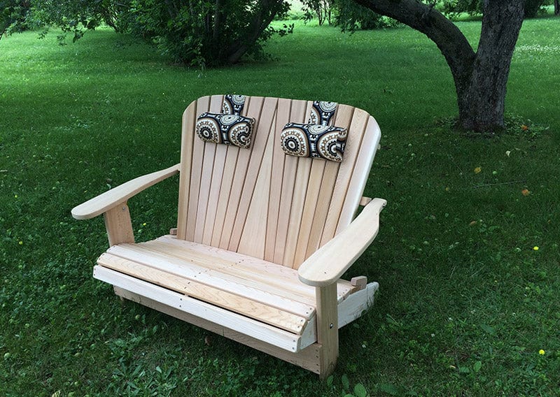 Wooden Royal Loveseat Adirondack Chair | The Best Adirondack Chair Company