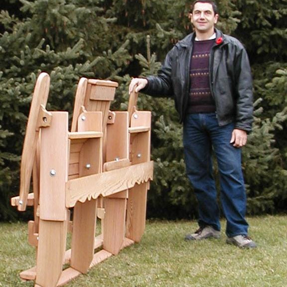 Wooden Double Royal Adirondack Chair | The Best Adirondack Chair Company