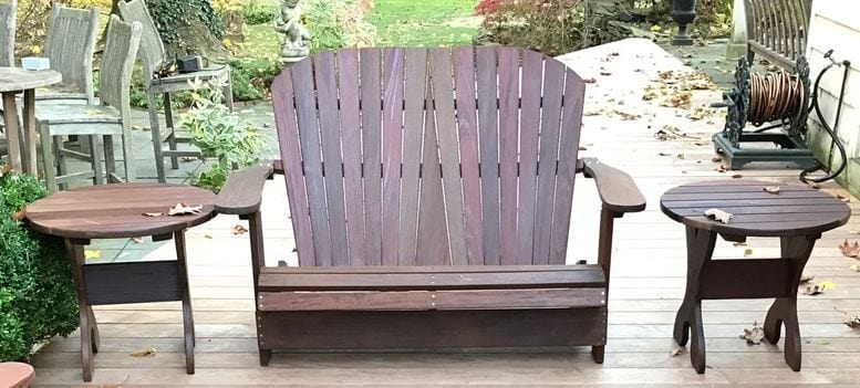 Wooden Royal Loveseat Adirondack Chair | The Best Adirondack Chair Company