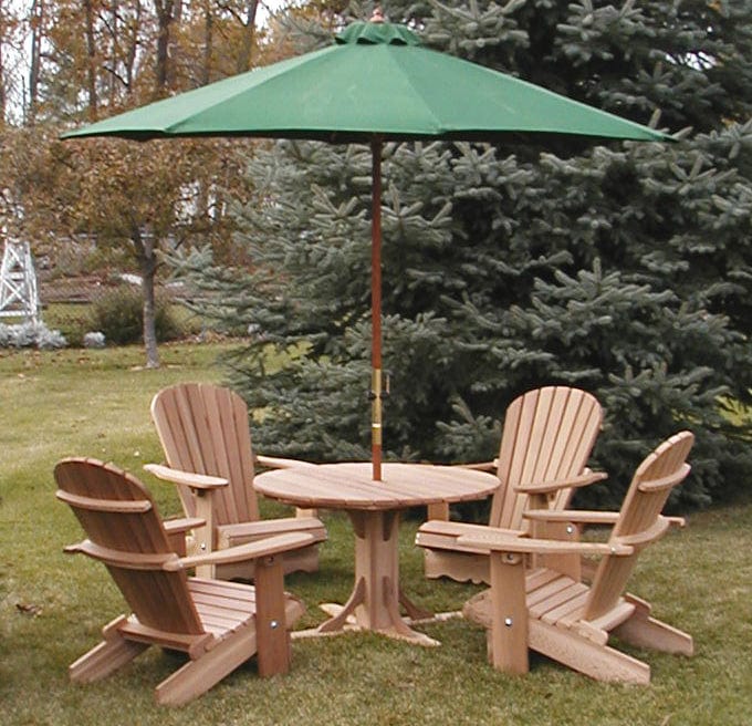 Wooden Royal Picnic Set for 4 | The Best Adirondack Chair Company