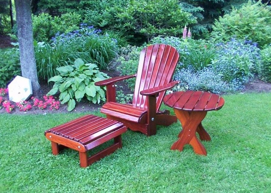 Wooden Royal Single Patio Set | The Best Adirondack Chair Company